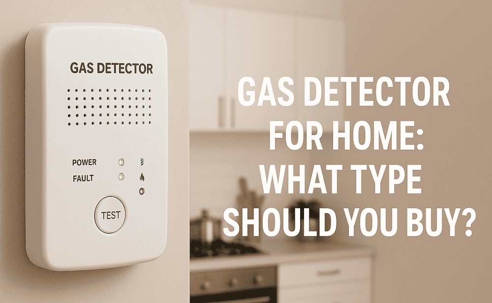 Gas Detector for Home: Types, Benefits & Buying Guide