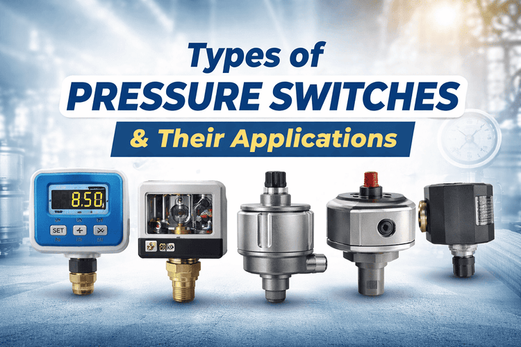 Types of Pressure Switches and Their Applications