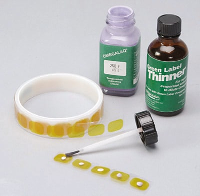 Temperature Markers & Lacquers | Accurate Temperature Labels