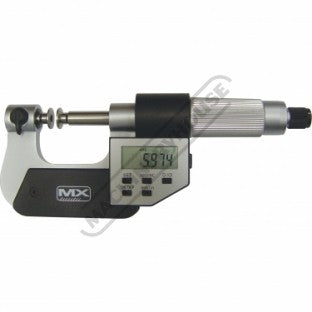 Digital Universal Micrometer 0–25mm – 7 Anvils Included