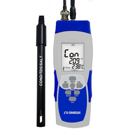 TDS, Salinity & Conductivity Meter | SD Card Logging