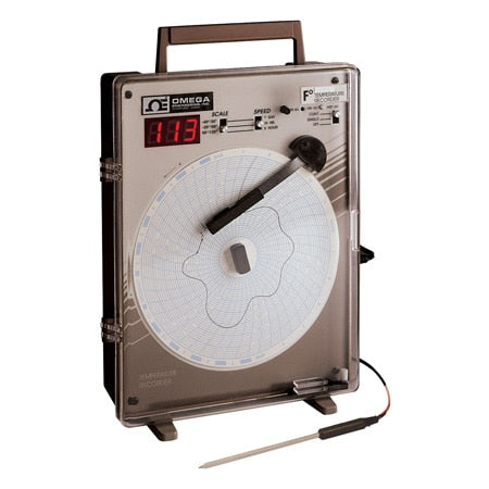 Buy Circular Temp Chart Recorder with Type J TC