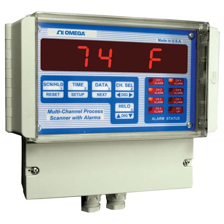 Process Scanners | Wall Mount, 4 & 7-Zone, IP65 Enclosure