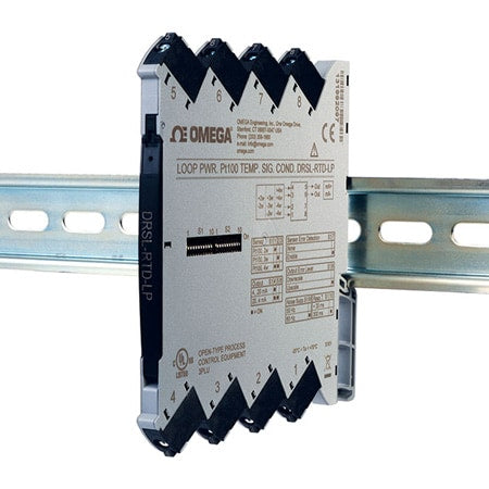 Non-Isolated Loop-Powered DIN Rail RTD Input Conditioner