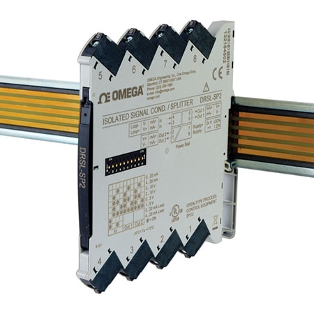 DIN Rail Isolated Repeater/Splitter for Process Signals
