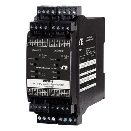 DIN Rail DC Current Signal Splitters with Dual Output