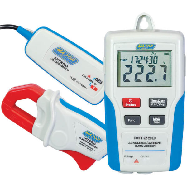 AC Voltage & Current Logger | Power Monitoring Tool