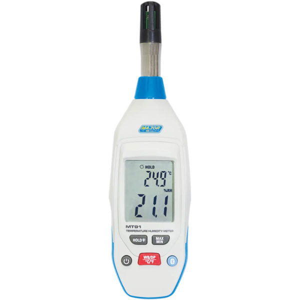 Get Mini Thermo-Hygrometer w/ Bluetooth – Pocket Size