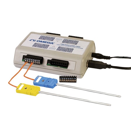 Portable USB Thermocouple & Voltage Input DAQ Module