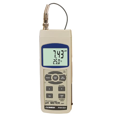 pH/ORP Meter with Data Logger | Real-Time Logging