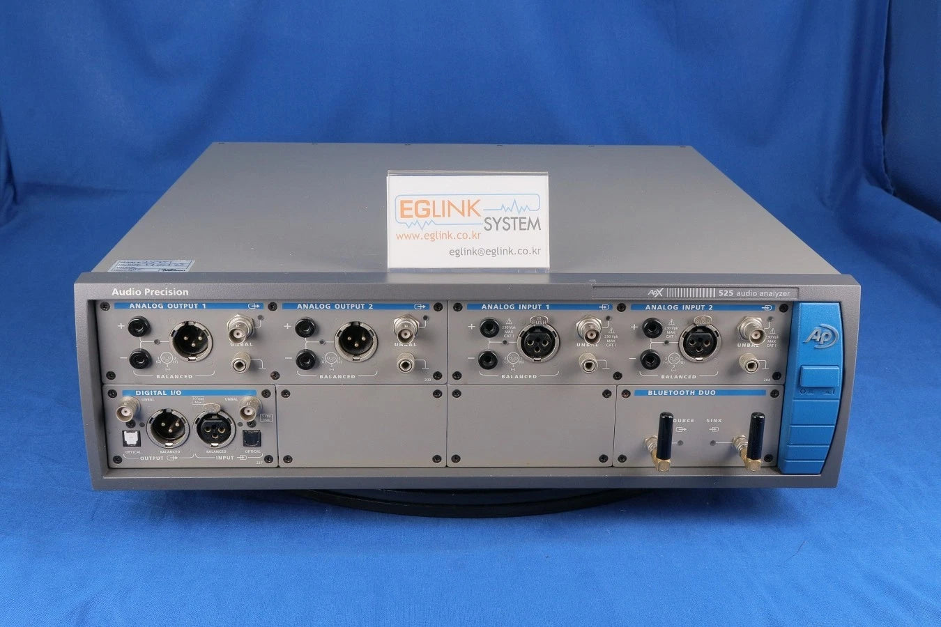 Audio Precision APx525 Audio Analyzer BT-WB/ DIO | HK Calibrations