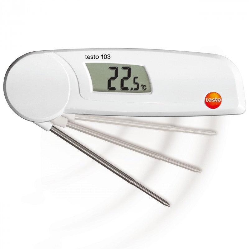 Testo 103 Folding Thermometer – Compact & Accurate
